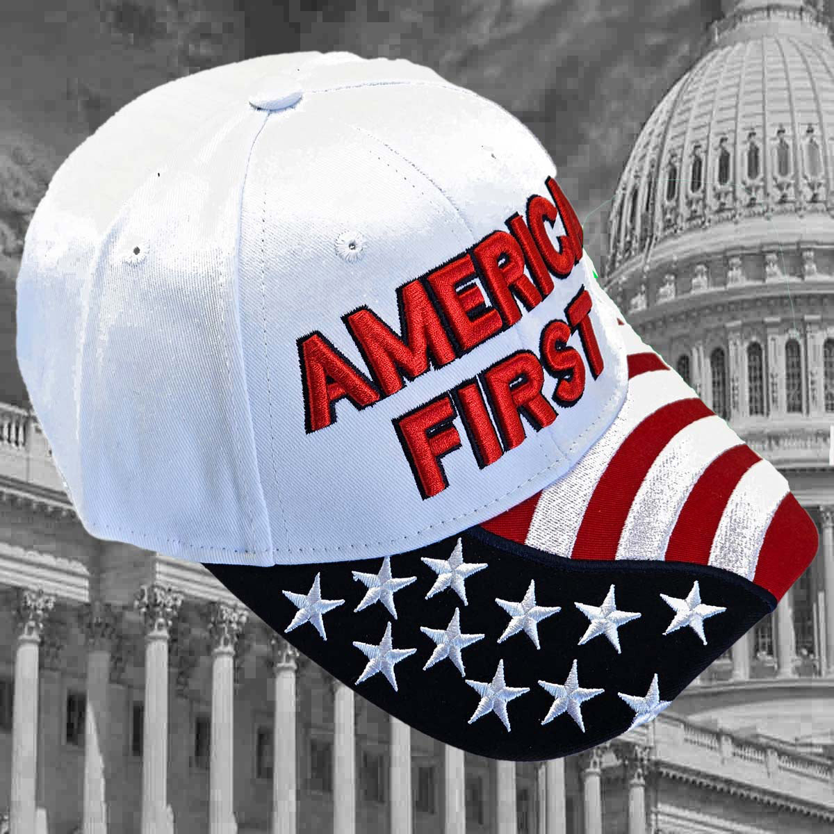 America First Flag Cap | 1776 Patriot Shop